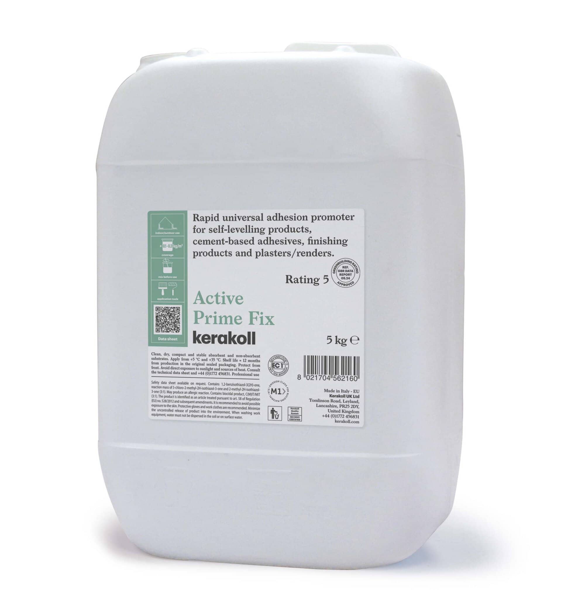 Kerakoll Active Prime Fix Liquid 5L | CVT Direct