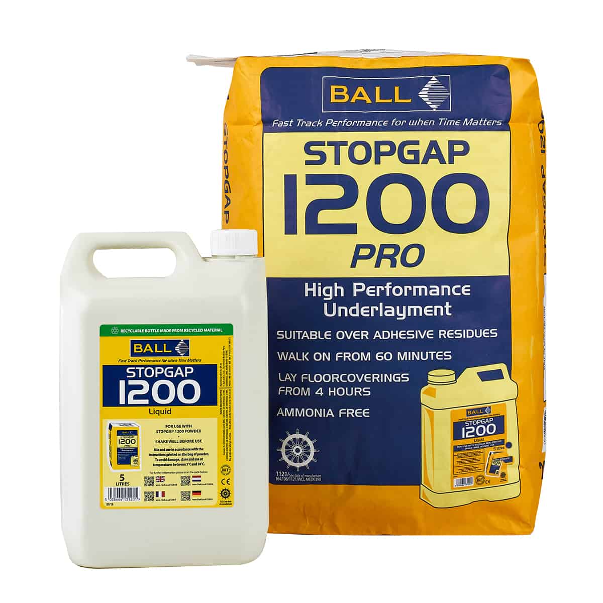 F. Ball Stopgap 1200 Pro Powder High Performance Smoothing Compound ...