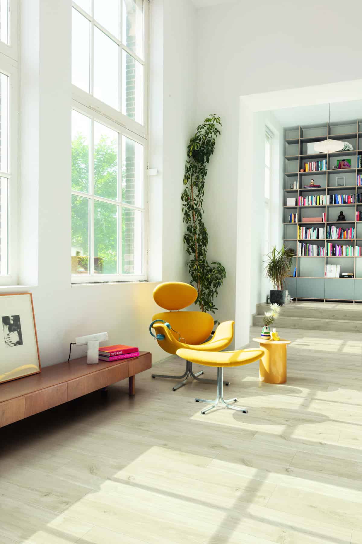 Quick-Step Alpha Blos 4 groove 5mm medium vinyl plank with underlay ...