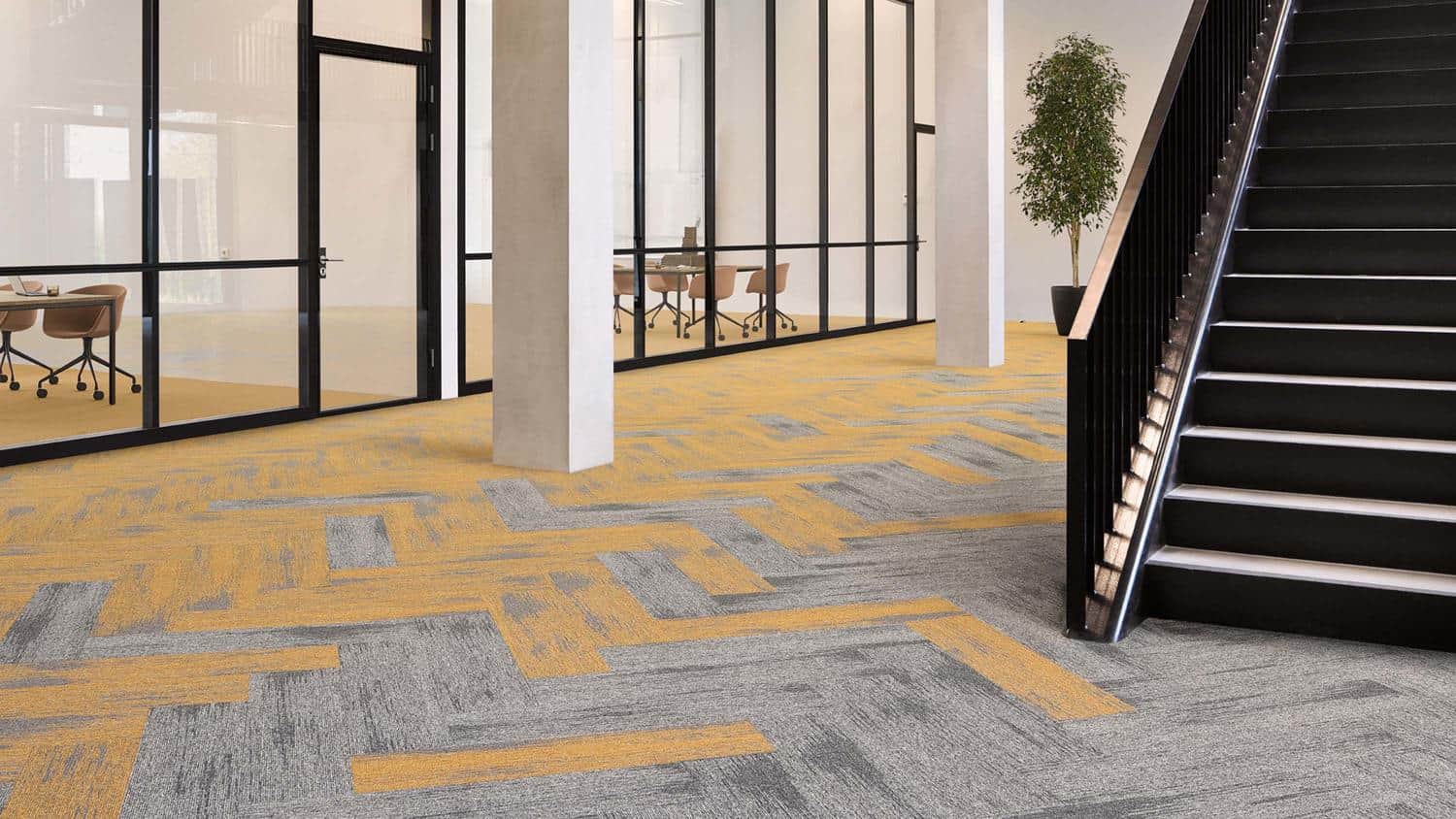 Tarkett DESSO Essence Structure Carpet Tiles 500 x 500mm | CVT Direct