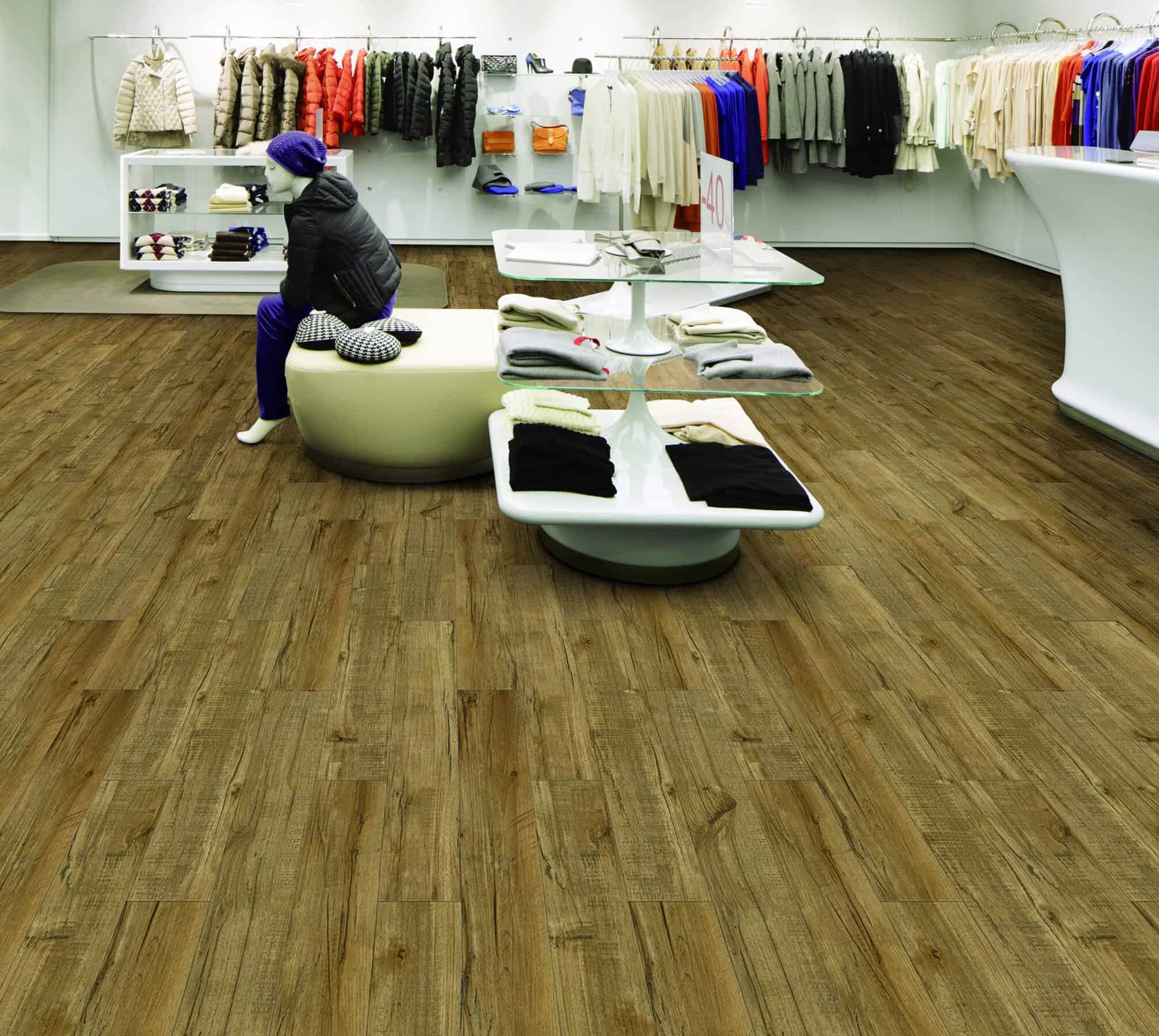 JHS Design Works Glue Down Wood 0.55 wear layer LVT plank 1200 x 180mm ...