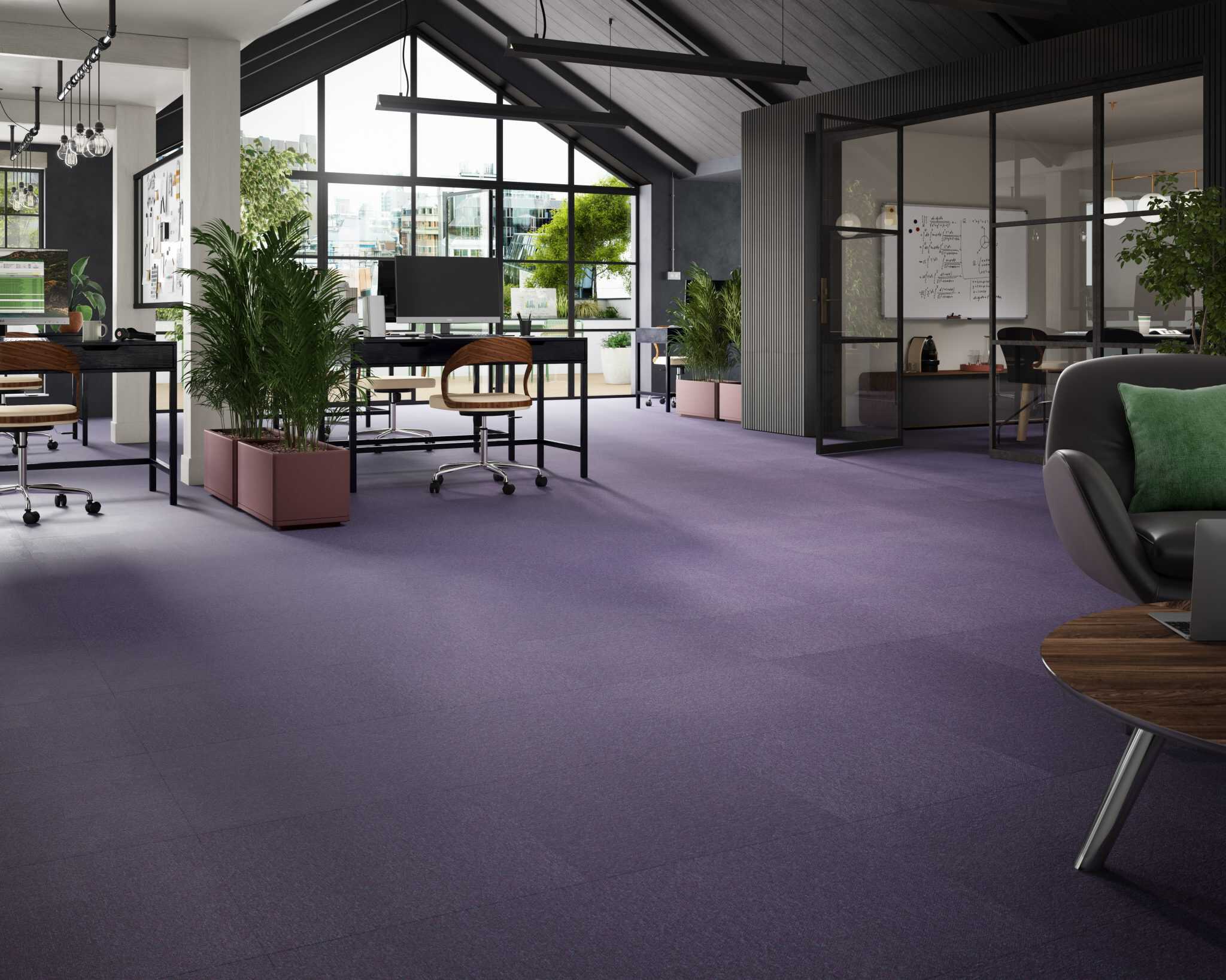 JHS Triumph Loop Carpet Tile 500 x 500mm | CVT Direct